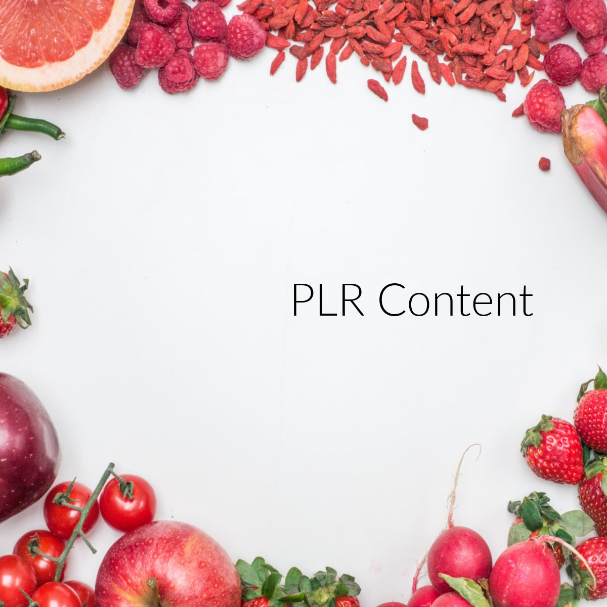 PLR Content – Food Blog Content